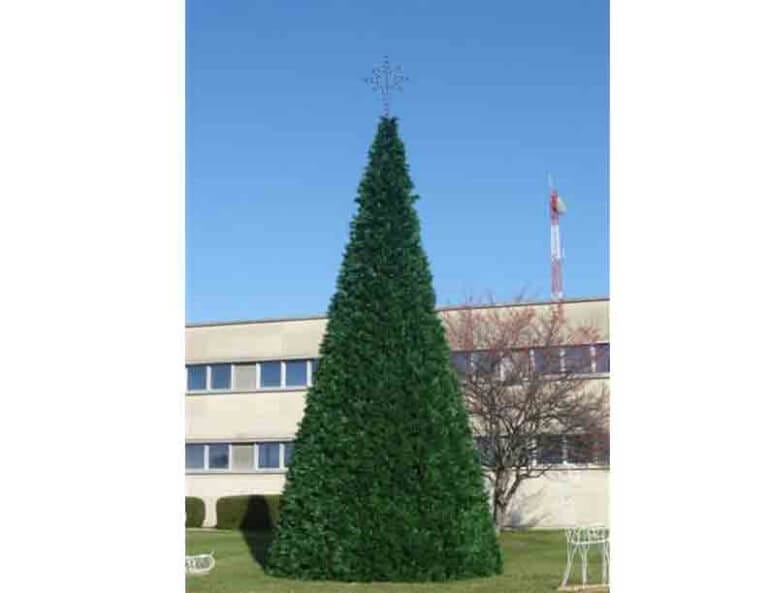 25' Garland Pop-Up Tree with Lights