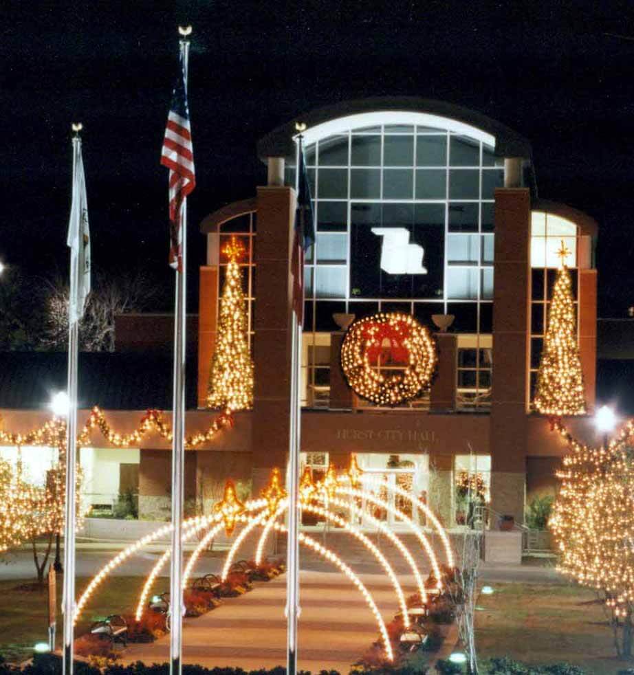 17' Lighted Arch Holiday Light Display - Creative Displays