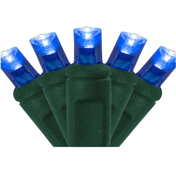 5MM LED Blue Mini Light Strings - Creative Displays