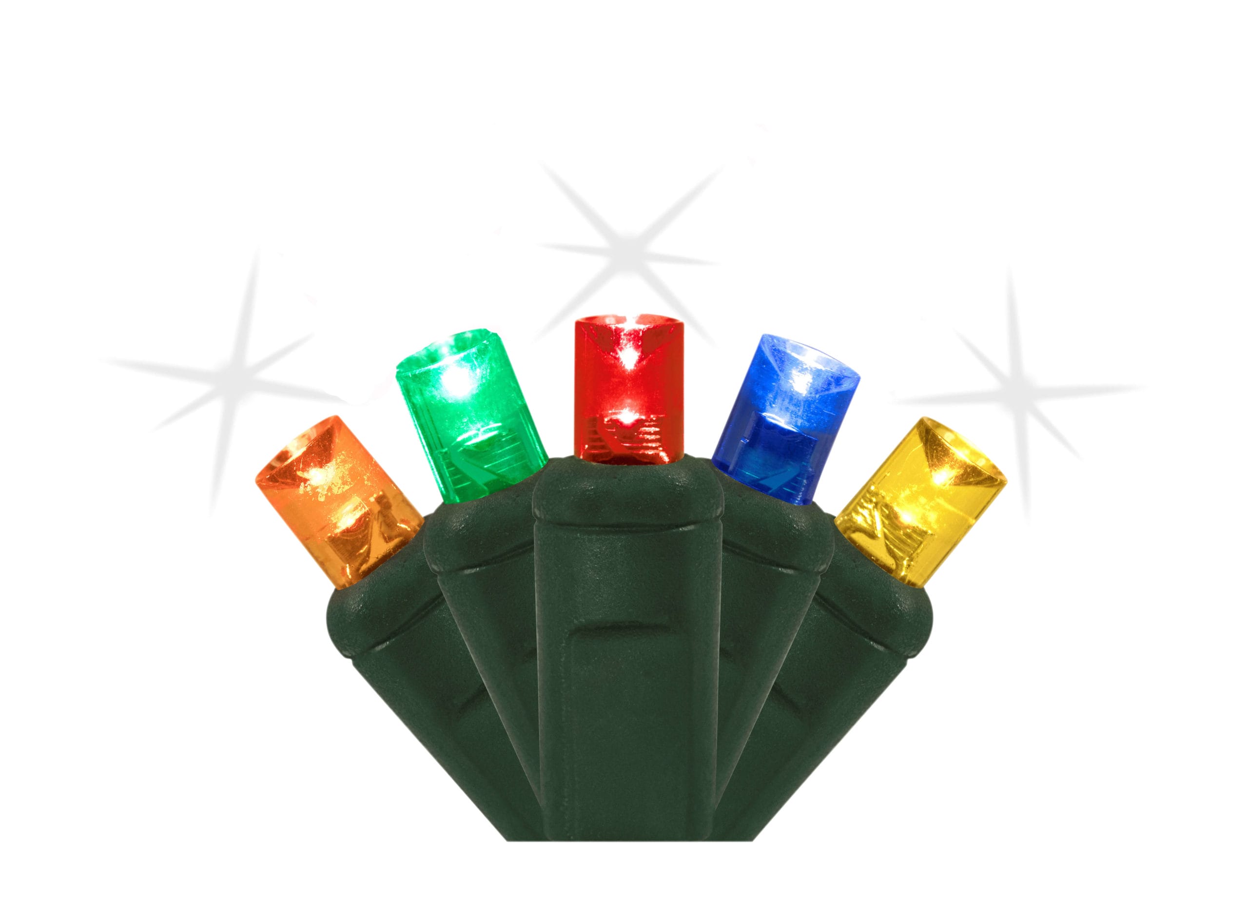 5MM 50 LIGHT LED MULTI STROBE LIGHT STRINGS