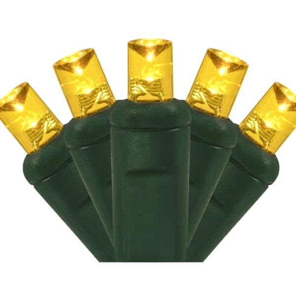 Pro-Grade® 5mm 100 Light LED Yellow Mini Light Strings