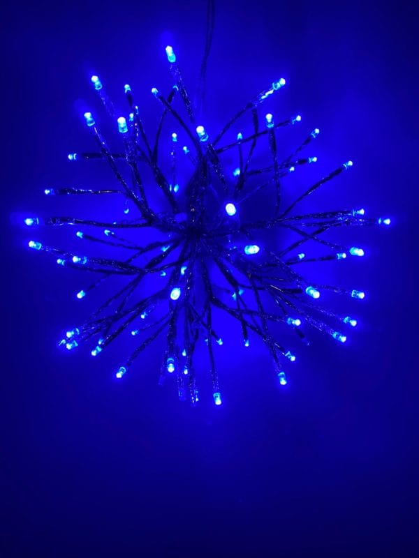 5MM LED Blue Starburst