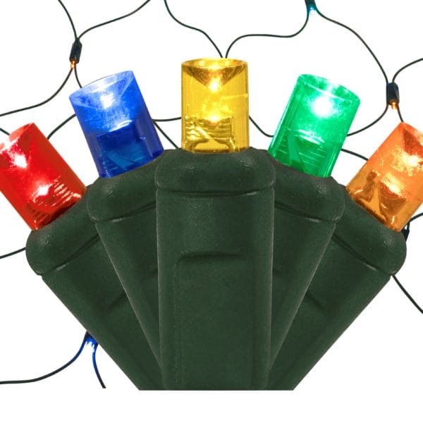 5MM LED Multi Colored Net Light Strings