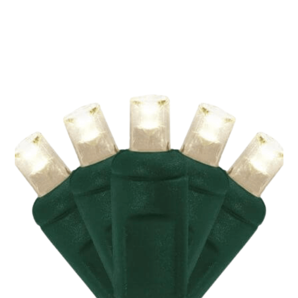 5MM 50 LIGHT LED WARM WHITE MINI LIGHT STRINGS