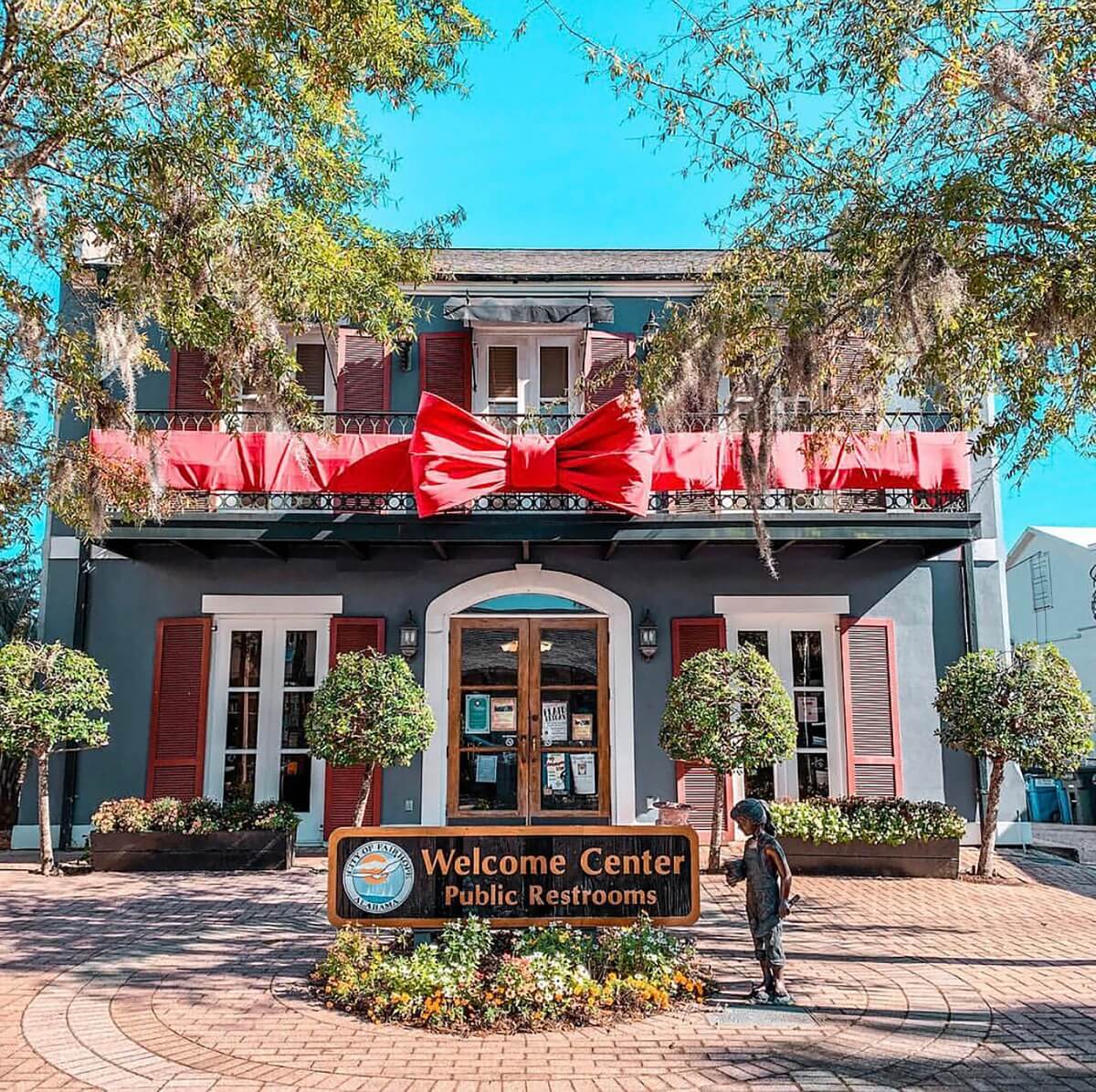 Steel Framed Giant Building Bow Wraps - Creative Displays