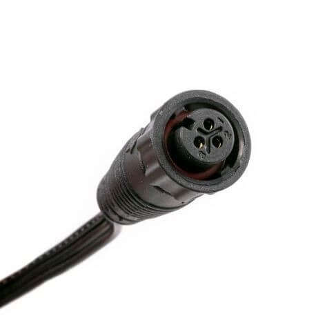 RGB Bullet String Light with Black Wire - 25 Count - 12" Spacing ...