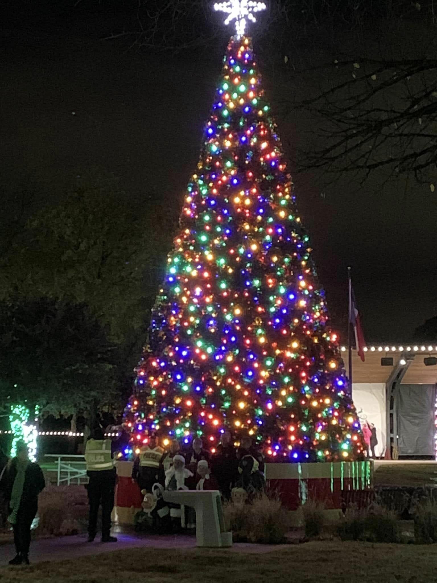 14 Ft. Christmas Panel Tree