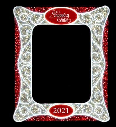 8.5' Alphonse Nouveau Photo Op Frame - Creative Displays