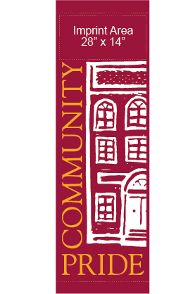 Pride Of Community Street Banner - Creative Displays