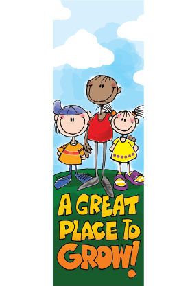 Place To Grow Street Banner- Creative Displays