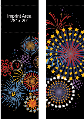 Tech Fireworks Street Banner Set- Creative Displays