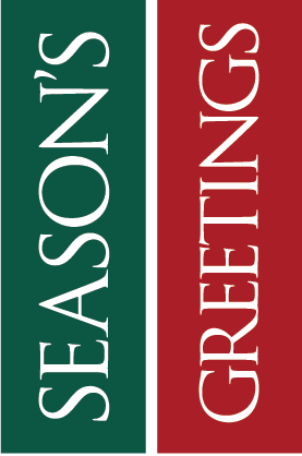 Colors Of The Holiday Season Street Banner Set - Creative Displays