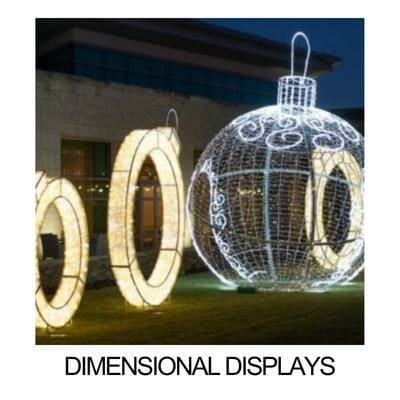Elevate Your Holiday Decor with Dimensional Displays