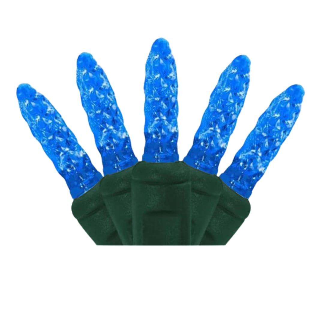 M5 50 Light LED Blue Christmas Lights - Creative Displays