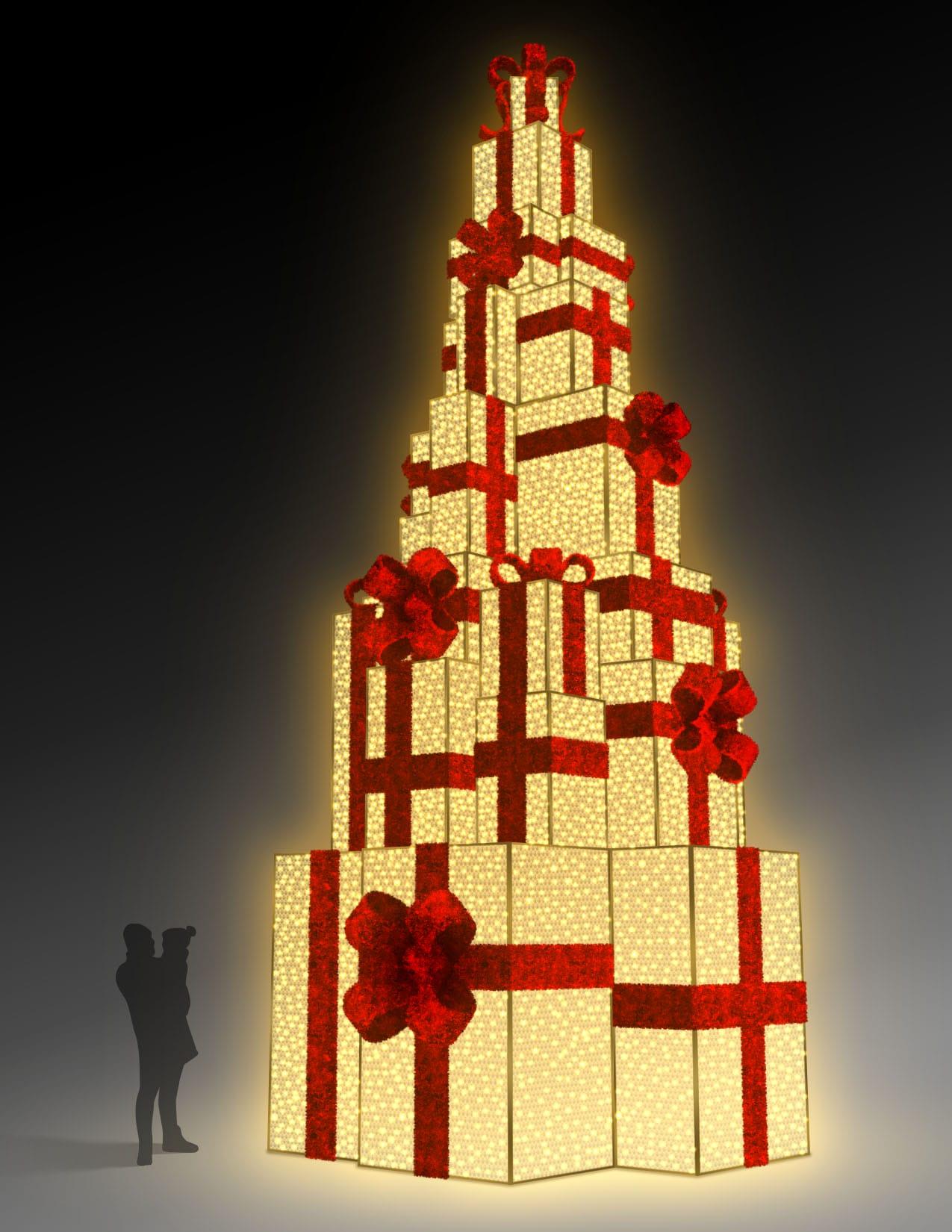 Tree of Gifts - Creative Displays